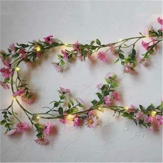 Kunstig blomsterkrans - Smukke blomster i fint håndværk